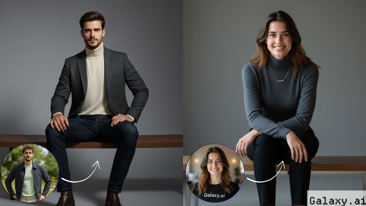 Professional Studio Portrait | Nano Banana Pro Image Prompt | Galaxy
