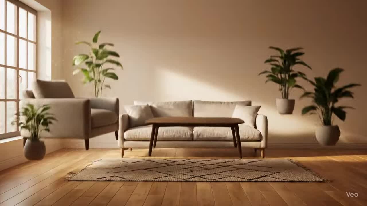 Box Explosion Room Transformations | Veo 3.1 Video Prompt | Galaxy.ai